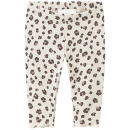 Topomini Newborn Leggings mit Ripp-Struktur