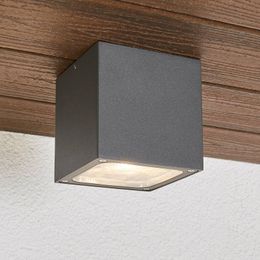 LUCANDE Tanea - LED-Deckenleuchte in W&uuml;rfelform, IP54