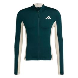 adidas Performance Trikot 'Tempo' Herren Gr&ouml;&szlig;e XS smaragd / wollwei&szlig;