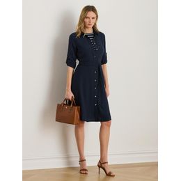 Lauren by Ralph Lauren Lauren Ralph Lauren Kleid 'KARALYNN' Damen Gr&ouml;&szlig;e 34 navy Winterkleid