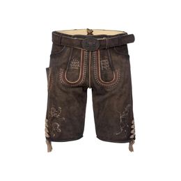Kr&uuml;ger Buam Kr&uuml;ger Buam Traditional Pants 'Furchtlos und Treu 3' male Brown size 58