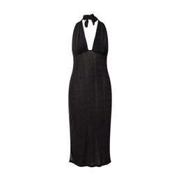 MONKI Kleid Damen Größe 32 schwarz Winterkleid