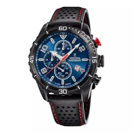 Festina Uhren - Chrono Sport Uhr - Gr. unisize - in Hellblau - f&uuml;r Damen