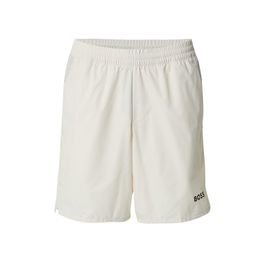 BOSS Sportshorts 'S_T-Match' Herren Gr&ouml;&szlig;e L creme / schwarz