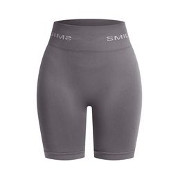 Smilodox Scrunch Shorts Azura Highwaist Damen Größe XL anthrazit