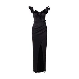 Lipsy Abendkleid Damen Gr&ouml;&szlig;e 42 schwarz Winterkleid