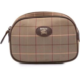 Burberry Clutches - Vintage Check Canvas Clutch - Gr. unisize - in Braun - f&uuml;r Damen
