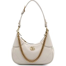 Gucci Hobo Bags - Small Calfskin Aphrodite Satchel - Gr. unisize - in Wei&szlig; - f&uuml;r Damen