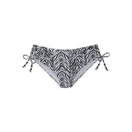 s.Oliver Bikini-Hose 'Kanto' mehrfarbig Gr. 34. Mit Zierperlen. Nachhaltig.