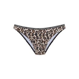 Copenhagen Studios Bikini-Hose 'Leody' mehrfarbig Gr. 34. Mit Logoschriftzüge. Nachhaltig.