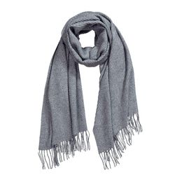 Ulla Popken Schal in grau melange | Gr.: onesize