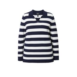 Ulla Popken Pullover in marine | Gr.: 58-60