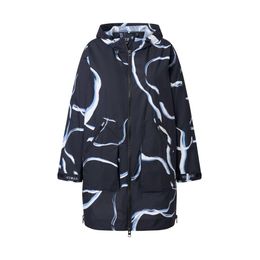 Ulla Popken Mantel in schwarz | Gr.: 50-52