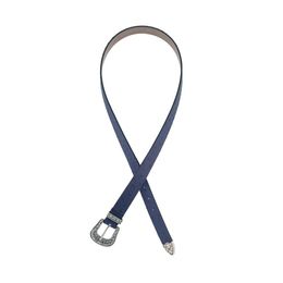 Ulla Popken Gürtel in tintenblau | Gr.: 155 cm
