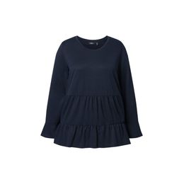 Ulla Popken Shirt in marine | Gr.: 62/64