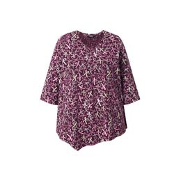 Ulla Popken Shirt in pflaume | Gr.: 42-44