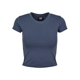 Urban Classics Cropped T-Shirts in vintageblue | Gr.: XL