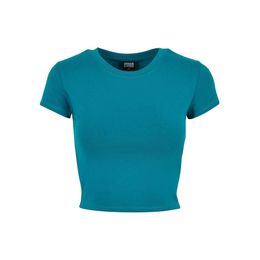 Urban Classics Cropped T-Shirts in watergreen | Gr.: XL