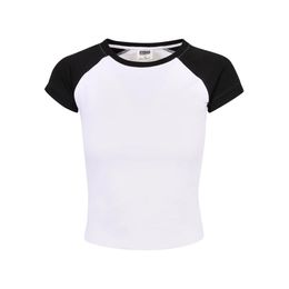 Urban Classics T-Shirts in white/black | Gr.: XS