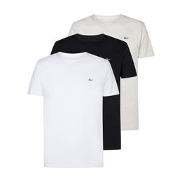 PETROL INDUSTRIES T-Shirt 'Sidney' Herren Gr&ouml;&szlig;e L hellgrau / schwarz / wei&szlig;