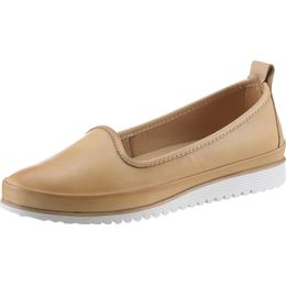 Andrea Conti Damen Slipper camel Gr&ouml;&szlig;e 39