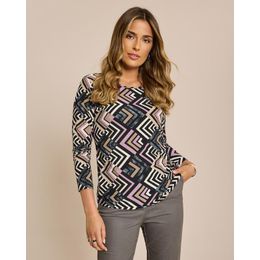 Helena Vera Shirt mit grafischem Druck