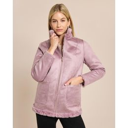 Alfredo Pauly Wendejacke Velourimitat/Webpelz