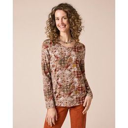 Helena Vera Shirt Hahnentritt, Rundhals