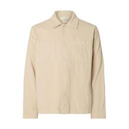 Selected Between-Season Jacket 'SLHRegtate' male Beige size XXL
