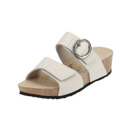 Vital Pantolette »Pantoletten Leder« Sand 36 36 Verschluss: Schlupfschuh
