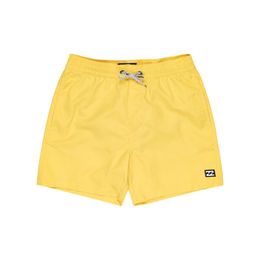 Billabong Badeshorts »All Day Layback« Lemon XS XS Material: Surf-Suede-Stoff aus recyceltem...