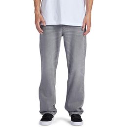 DC Shoes Straight-Jeans »Worker« Grey Wash 32(M) / Länge 32(M) - Länge 32 Länge 32 32(M) / Länge 32(M) Material: Komfortabler, fester Jeansstoff...