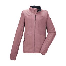 Killtec M&auml;dchen Fleecejacke &raquo;KOW 216 GRLS FLC JCKT&laquo; Fleecejacke mit Kinnschutz, elastischen B&uuml;ndchen und Zipper-Taschen 140