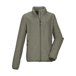 Killtec Fleecejacke &raquo;KOW 224 BYS KNTFLC JCKT&laquo; Strickfleecejacke mit Kinnschutz, elastischem Saum und Zippertaschen olivgr&uuml;n 140 140 Kinder...