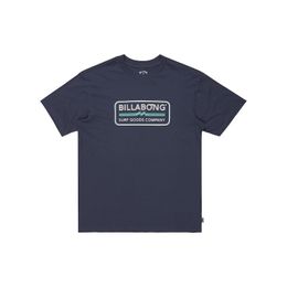 Billabong T-Shirt »Trademark« Denim XXL XXL Stoff: Premium-Baumwollstoff [160 g/m2]
