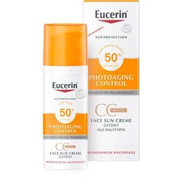 Beiersdorf AG Eucerin Sun Cc Creme get&ouml;nt mittel Lsf 50+ 50 ml
