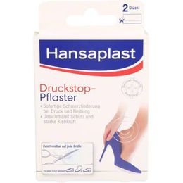 Beiersdorf AG Hansaplast Druckstopp transparent.Schutzpolster 2 St