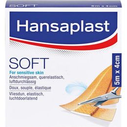 Beiersdorf AG Hansaplast Soft Pflaster 4 cmx5 m Rolle 1 St