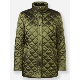 WITT Damen Steppjacke in Two-Tone-Optik, oliv, Gr&ouml;&szlig;e 46