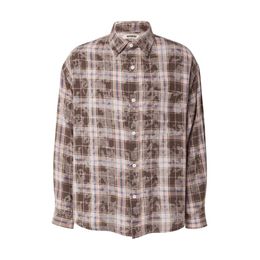 Woodbird Button Up Shirt 'Jong' male Brown size XL