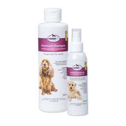 HUNDEfit by Loesdau Set Pflege I f&uuml;r Hunde, Fellpflegespray + Premium Shampoo