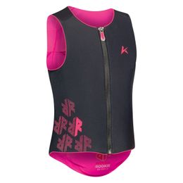 Komperdell R&uuml;ckenprotektor BALLISTIC FLEX FIT PRO - JUNIOR schwarz/rosa Damen 104