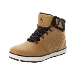 Winterstiefel McKINLEY "Nell II MID AQ", Damen, Gr. 33, braun (braun light, schwarz night, weiß), Sportlich, Schuhe, Snowboots, Winterboots, Winterschuhe, wasserdicht