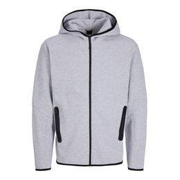Jack & Jones Jack & Jones Zip-Up Hoodie 'JCOFusion' male Grey size L