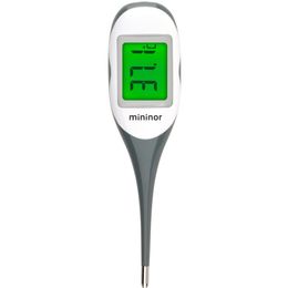 Mininor, Fieberthermometer, digitaler Fieberthermometer mit flexibler Spitze (Rektal, Achselhöhle, Mund)