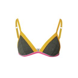 Banana Moon Bikinitop Damen Gr&ouml;&szlig;e 75 blau / safran / khaki / pink