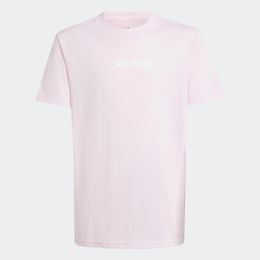 adidas Sportswear Sportshirt M&auml;dchen Gr&ouml;&szlig;e 140 rosa / wei&szlig;
