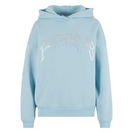 Felicious Sweatshirt Damen Gr&ouml;&szlig;e XS hellblau / silber