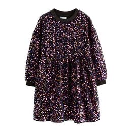 next Kleid M&auml;dchen Gr&ouml;&szlig;e 110 blau / gelb / pink / schwarz