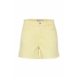 Ichi Shorts 'Enny' Damen Gr&ouml;&szlig;e 32/34 hellgelb
